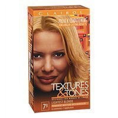 Clairol Textures & Tones Permanent Moisture-Rich Haircolor 7G Lightest ...