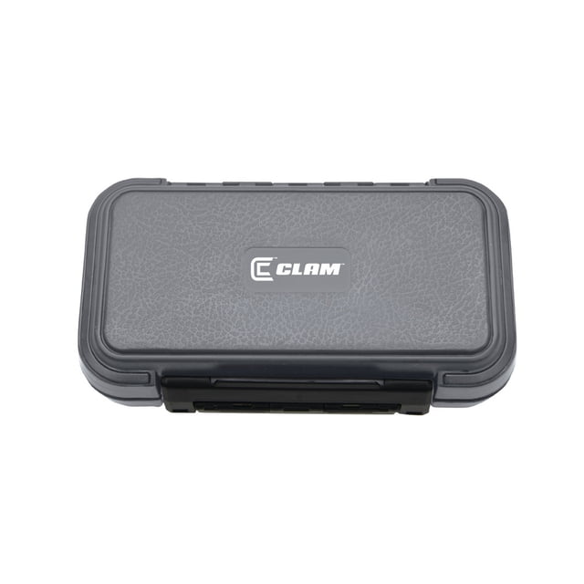 Clam 9178 Dual Tray Fishing Tackle Jig Box Medium - Walmart Business ...