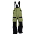 Clam Delta Float Cargo Pocket Soft-Touch Green/Black Bib In Small Size ...