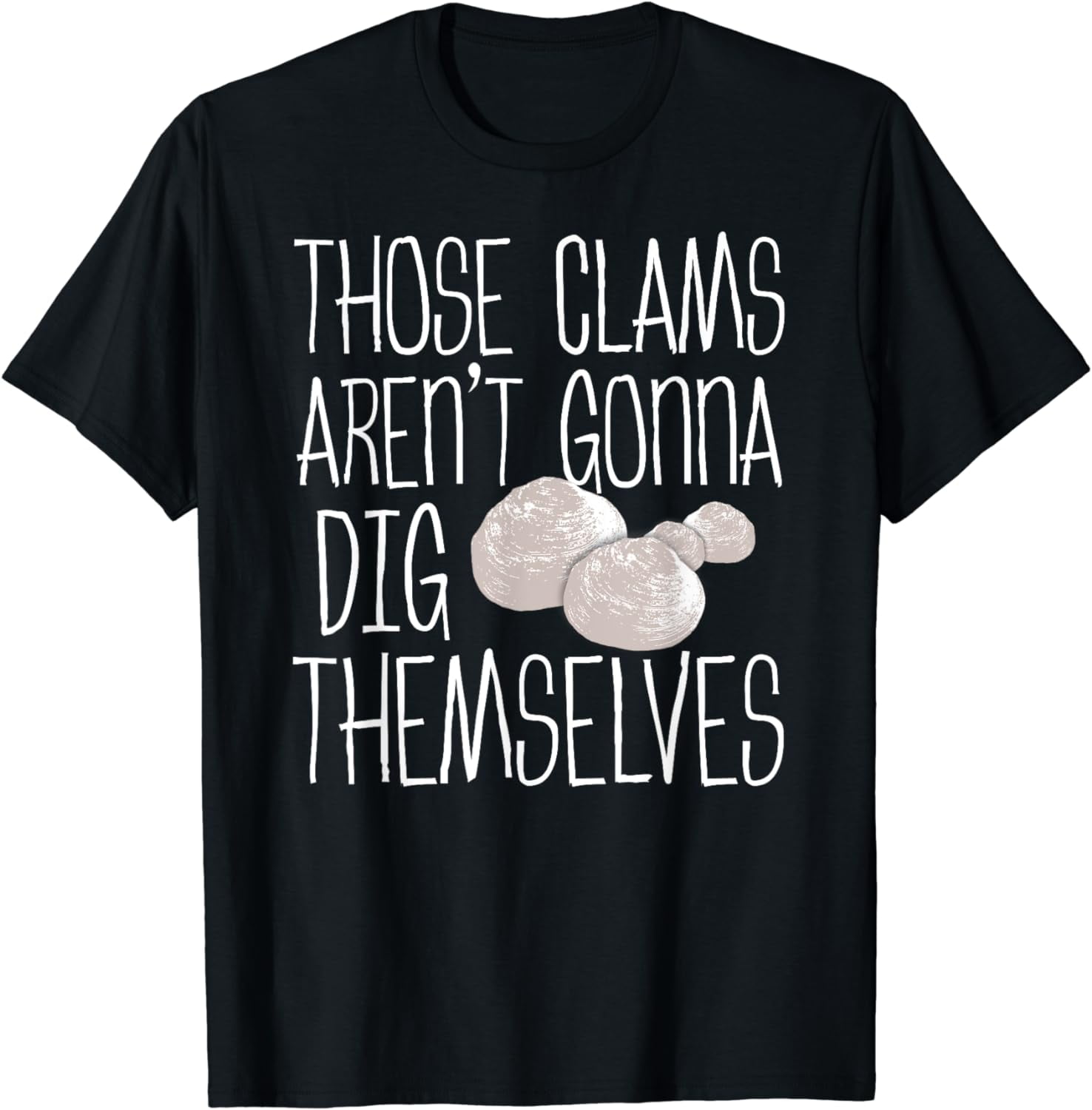 Clam Digger Gift Razor Littleneck Manila Clamdigger Gear T-Shirt ...