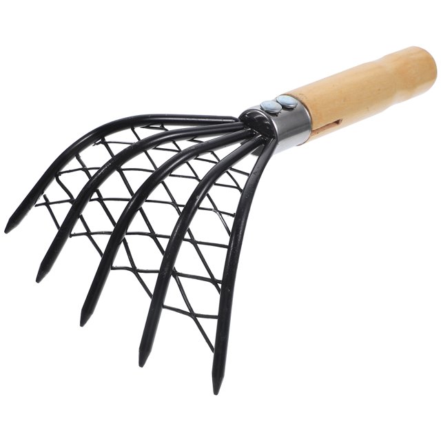 Clam Digging with Mesh Rake Oyster Shell Digging Tool Seaside 23x12cm ...