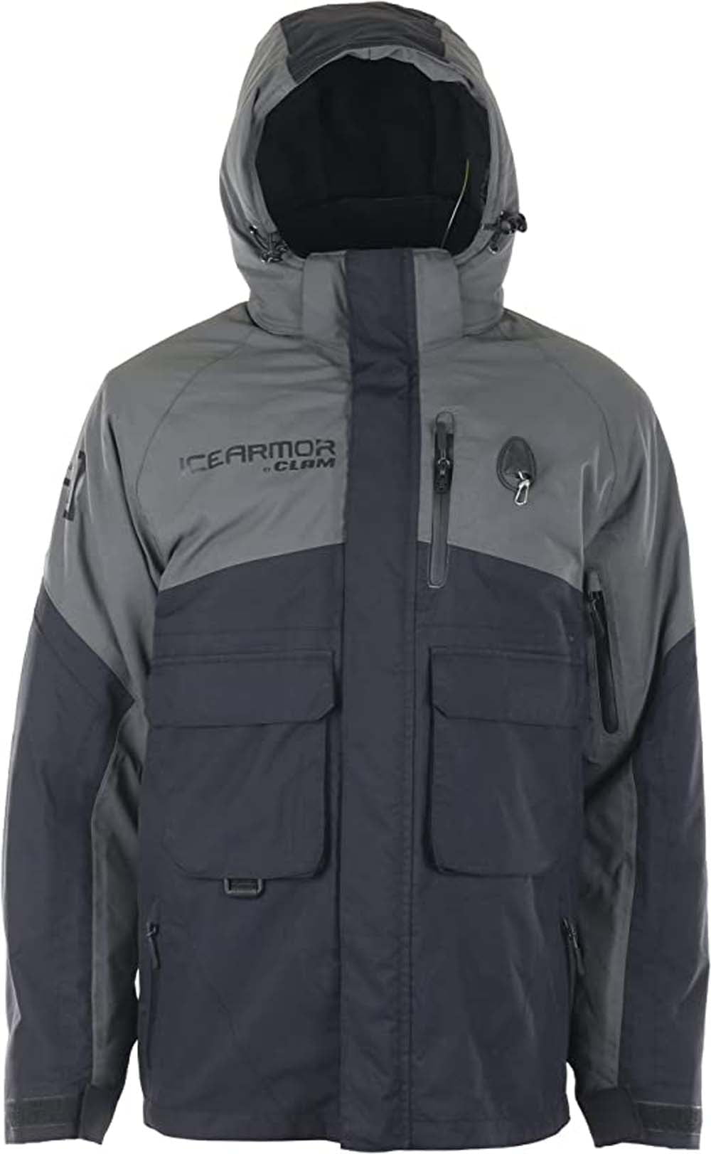 Clam Icearmor Ascent Float, Black/Charcoal Parka, 5X-Large - Walmart.com