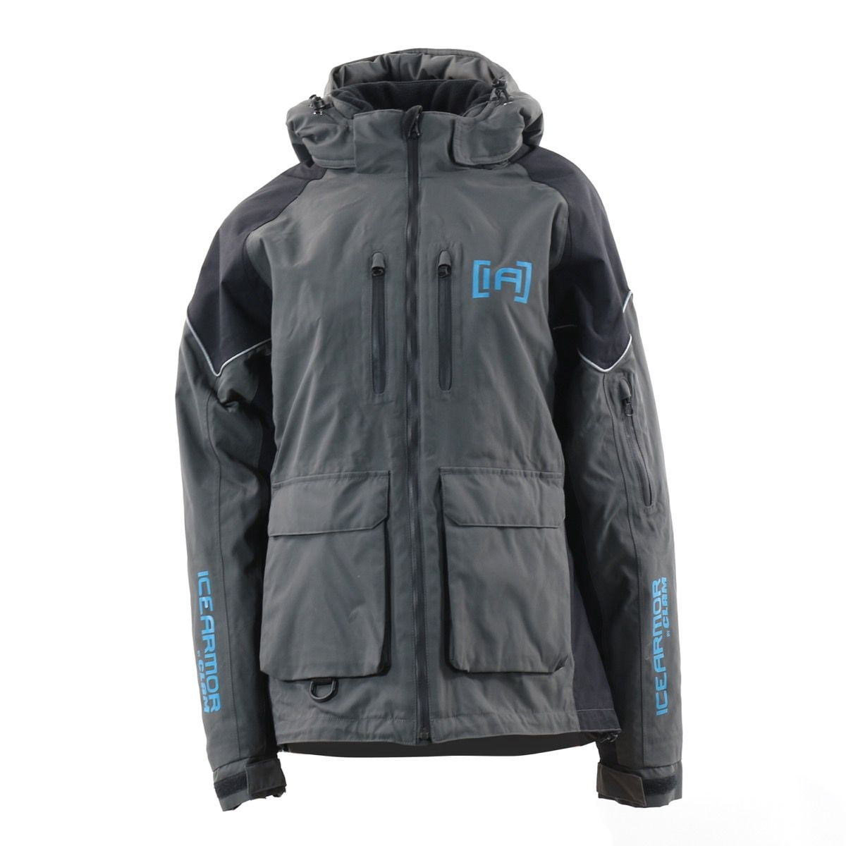 Clam Icearmor Women'S Rise Float, Black/Grey/Teal Parka, Medium ...