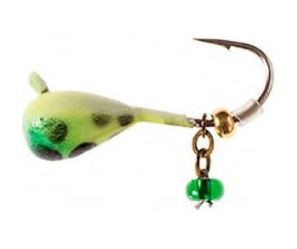 Clam Outdoors Dingle Drop XL Ice Fishing Jig, Size 10, 1/32oz, Chart ...