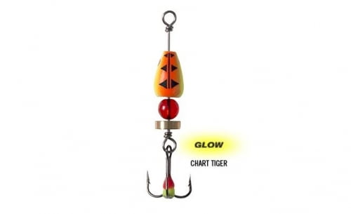 Clam Outdoors Time Bomb Spoon Fishing Lure, Glow Chartreuse, 1/8 oz ...