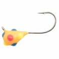Clam Pro Tackle Confetti Drop XL Jig Glows, #6, 1/16 oz, Orange Multi ...