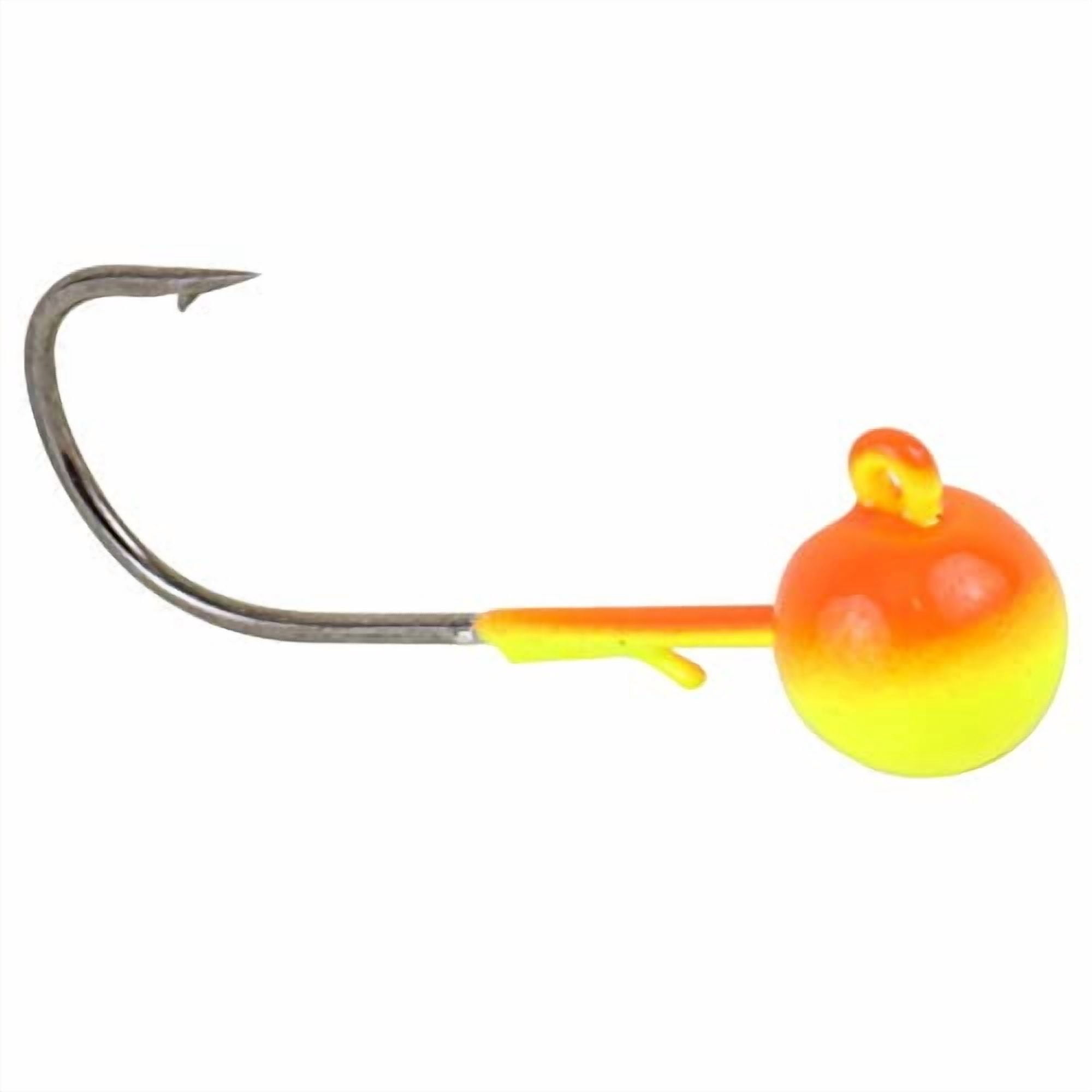 Clam Pro Tungsten Jigs Chartreuse Orange (1/16 Oz) - Walmart.com