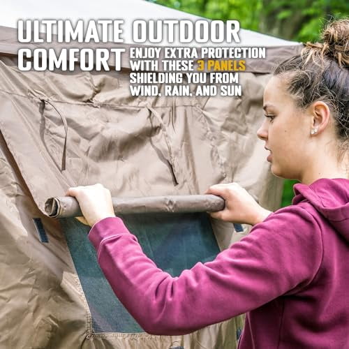 Clam Quick Set Wind Panels, Wind and Sun Protection for Tents ...
