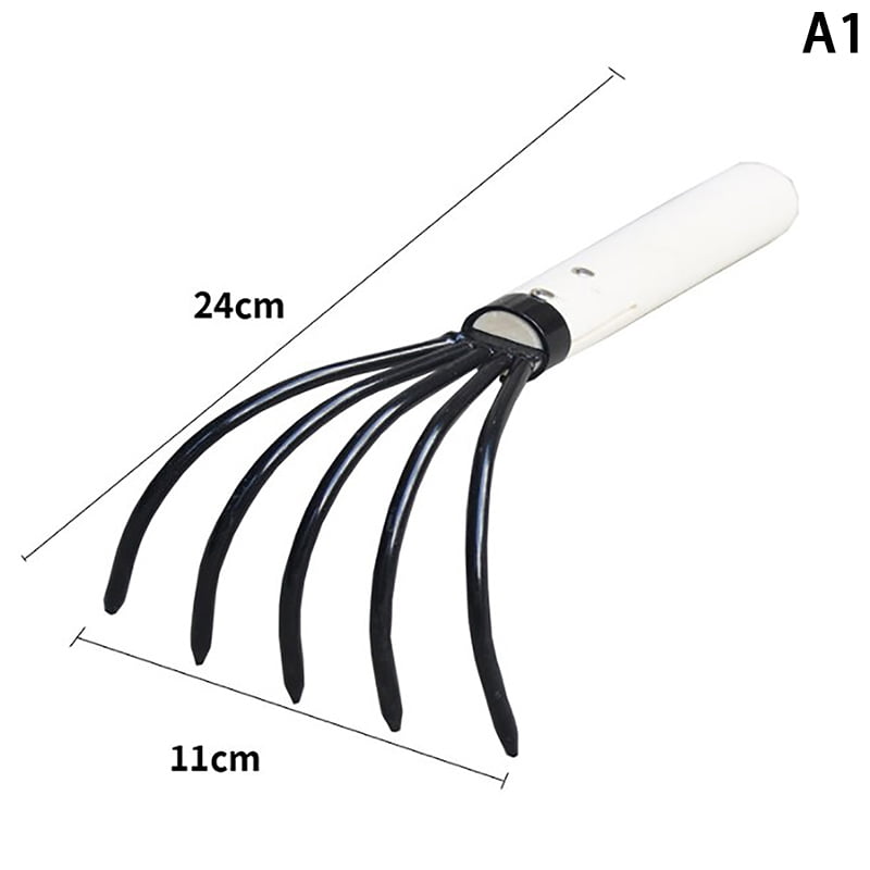 Clam Rake 5 Claw Home Shell Beach Conch Dig Seafood Accessories Tool ...