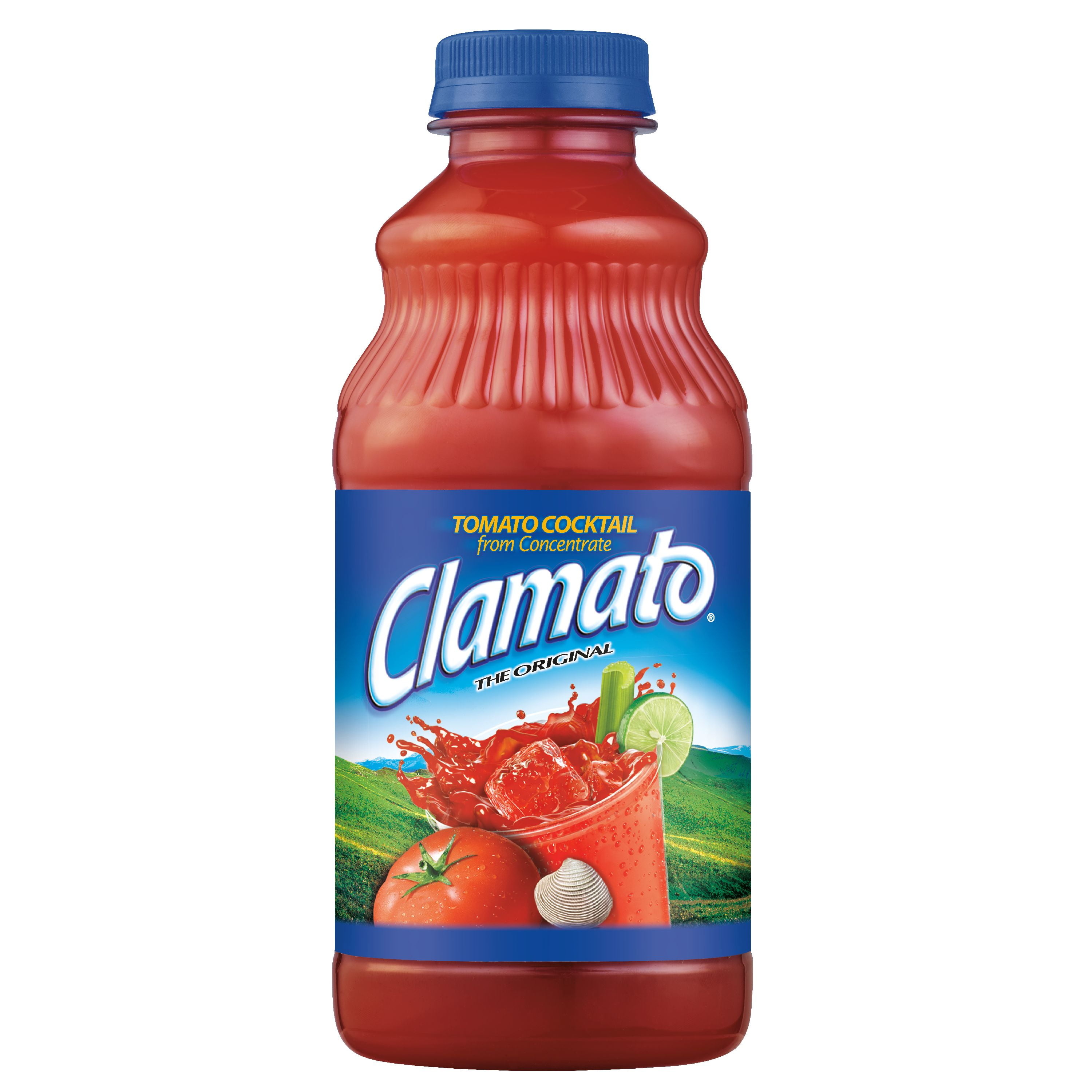 Clamato Original Tomato Cocktail Mixer, 32 fl oz, Perfect for Bloody ...