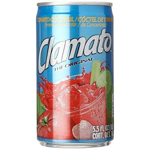 Clamato Original Tomato Cocktail, 5.5 Fluid Ounce Can, 6 Count ...