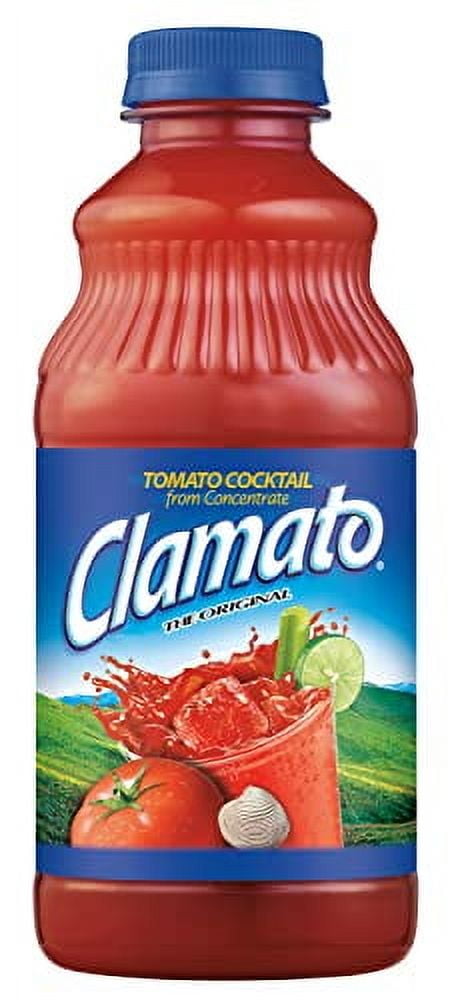 Clamato Original Tomato Cocktail (Pack of 32) - Walmart.com