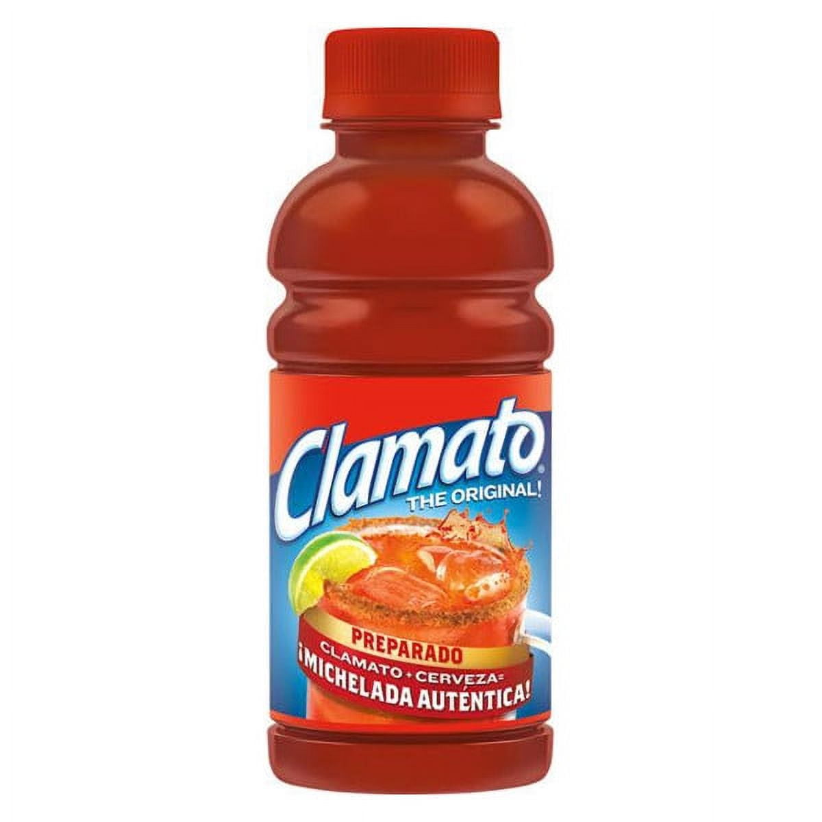 Clamato The Original Preparado Tomato Cocktail 12 oz Plastic Bottles ...