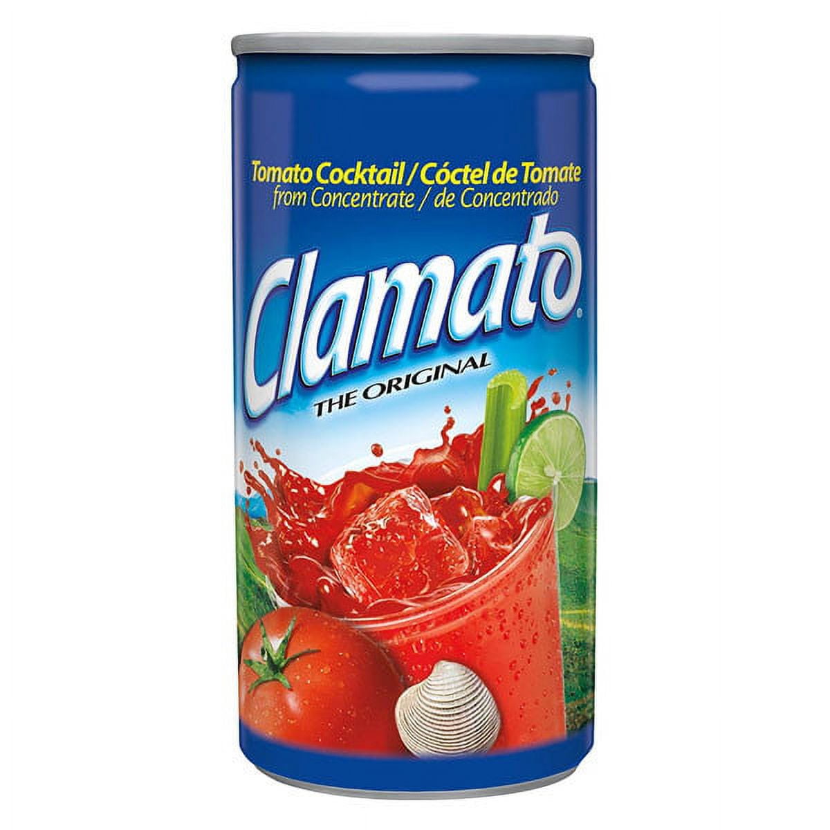 Clamato The Original Tomato Cocktail 5.5 oz Cans - Pack of 24 - Walmart.com