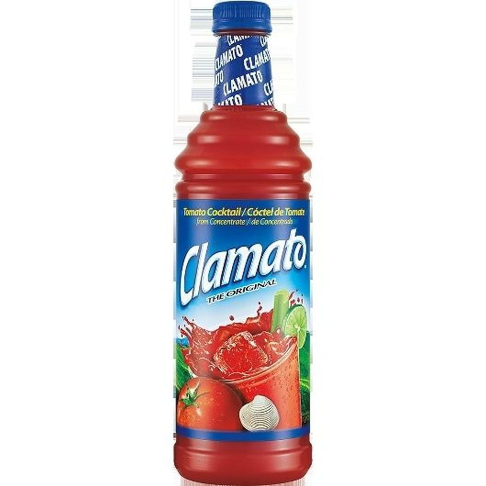 Clamato the Original Tomato Cocktail, 1 Liter Pet Bottle -- 6 per Case ...