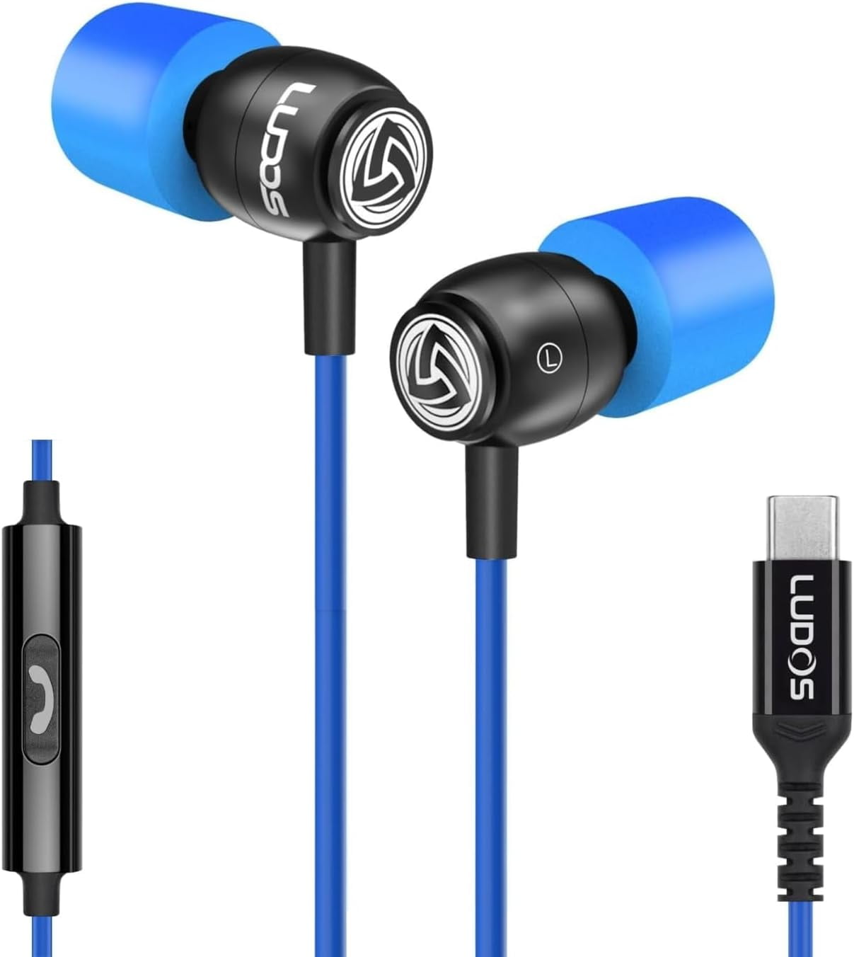 Clamor Wired Earbuds in-Ear Headphones, 5 Years Warranty, Earphones ...