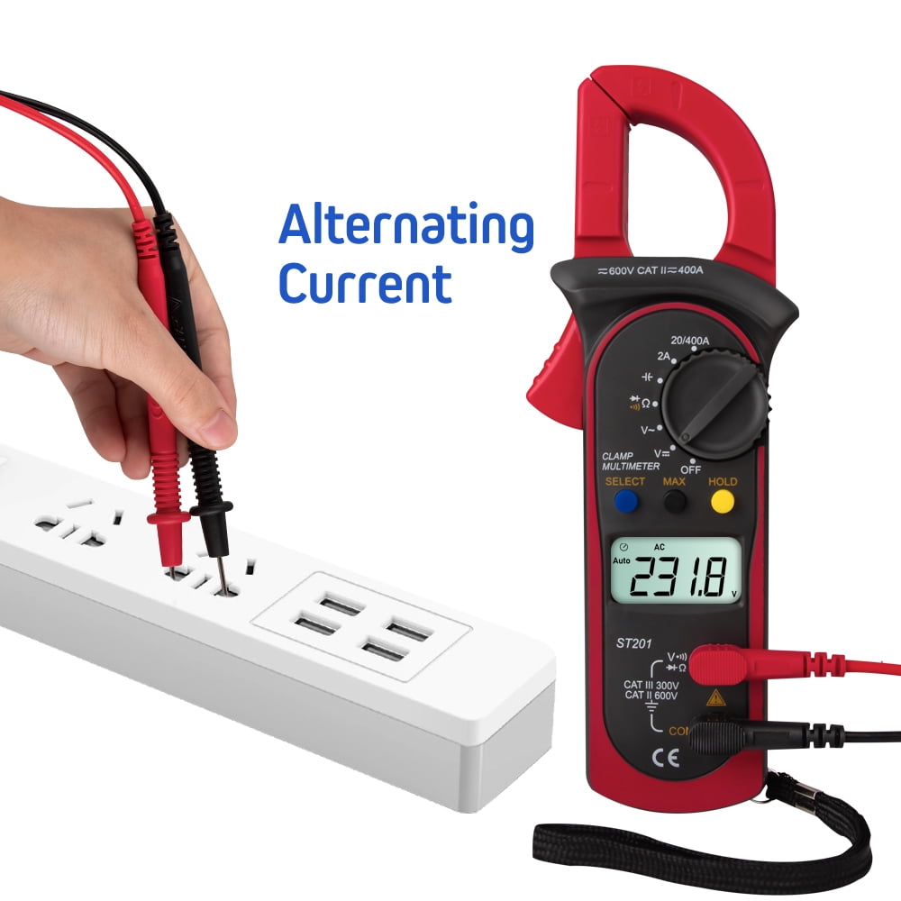 Clamp Ammeters,Clamp Ammeters Tester St201 Clamp 4000 Tester Test ...