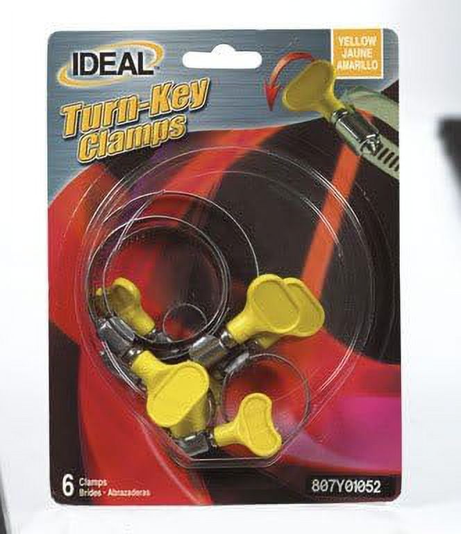 Clamp Assortment Turn Key Stainless Steel 1/4 " - Walmart.com