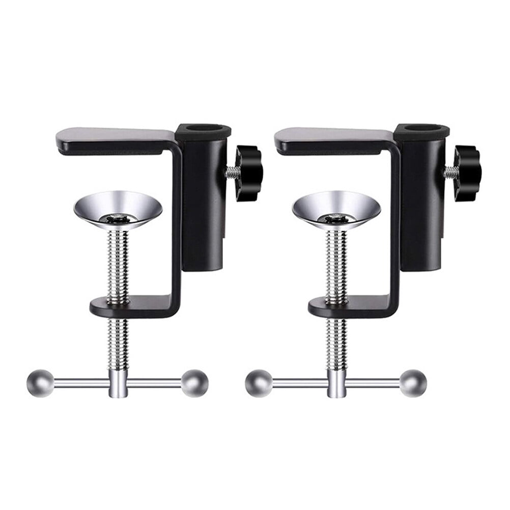 Clamp Cantilever L Clip Shape Arm Microphone Base Mount Table Boom ...