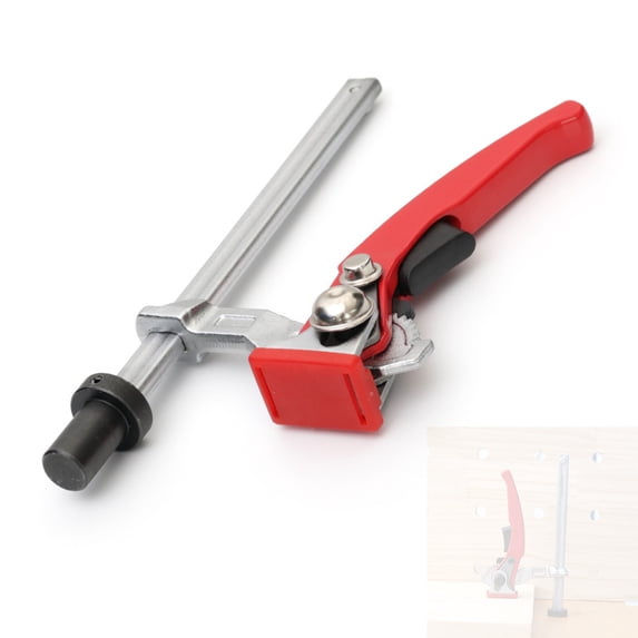 Clamp,Clamp Adjustable Ratchet Bench Clamp Ratchet Press Benches Down ...