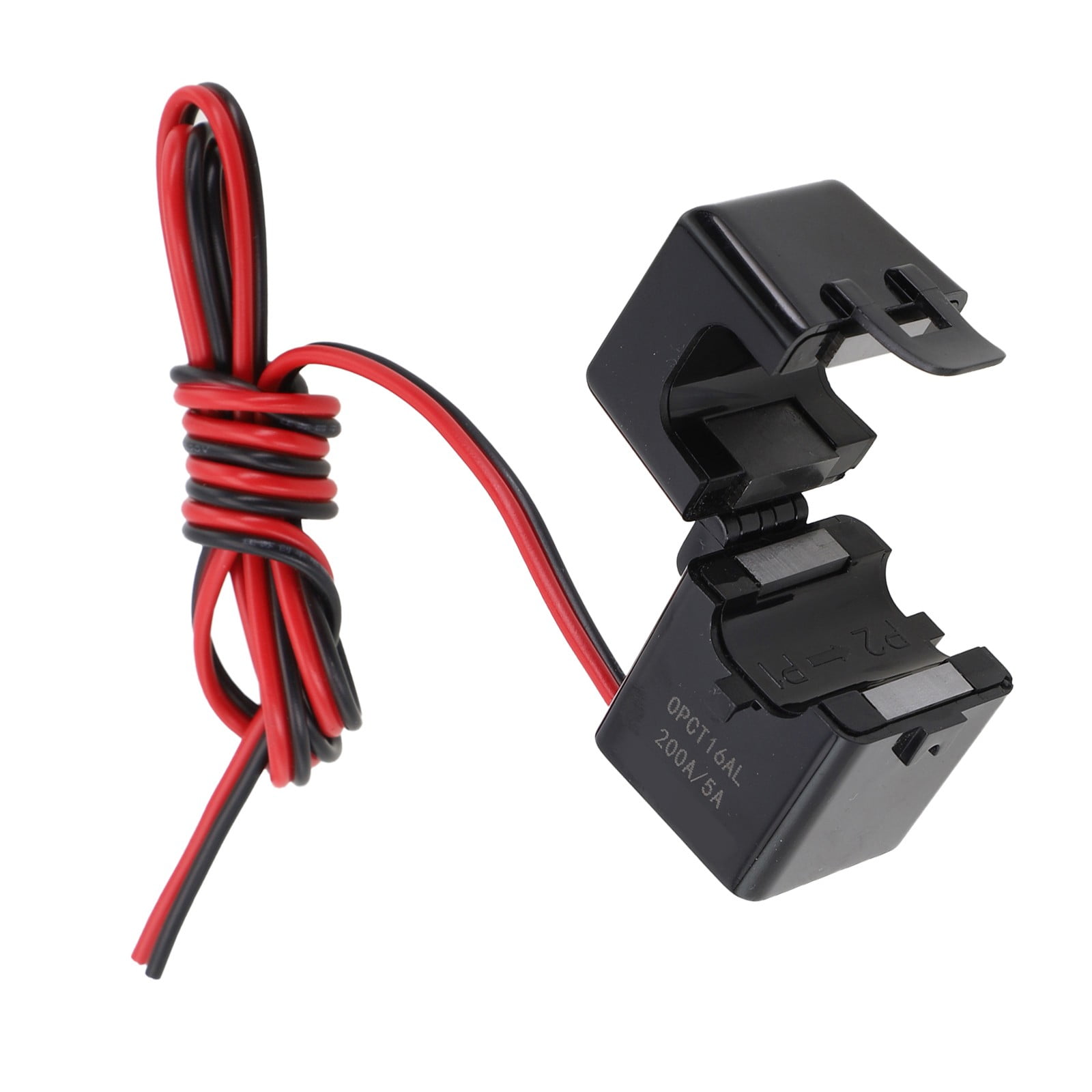 Clamp Current Transformer Sensor 100cm 50-60HZ 5A Black Car Charging ...