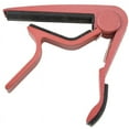Clamp Key Trigger Capo for Acoustic Electric Classic Guitar (Pink ...