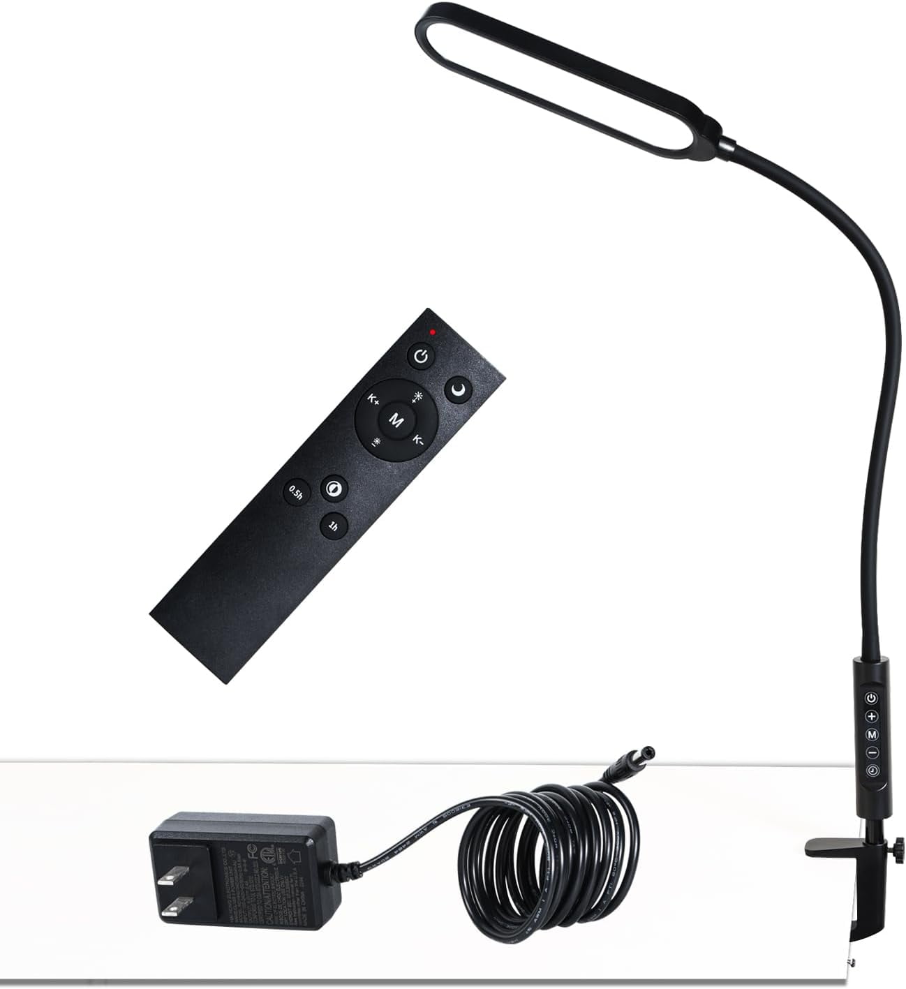 Clamp Lamp, Bright Clip Light, CRI>95,18W, 3000 LMS, 3 Color Modes ...