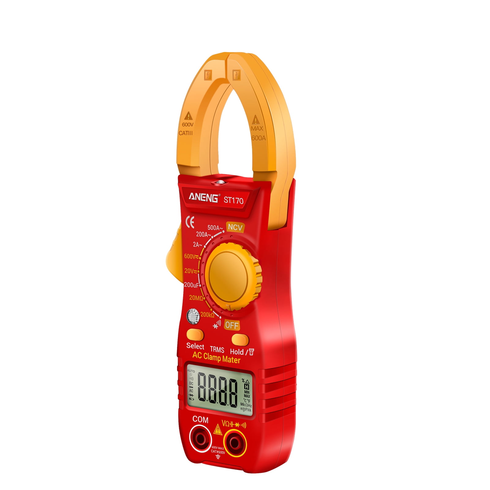 Clamp Meter,Clamp Meter 1999 Lcd Screen Diode Induction Meter ...