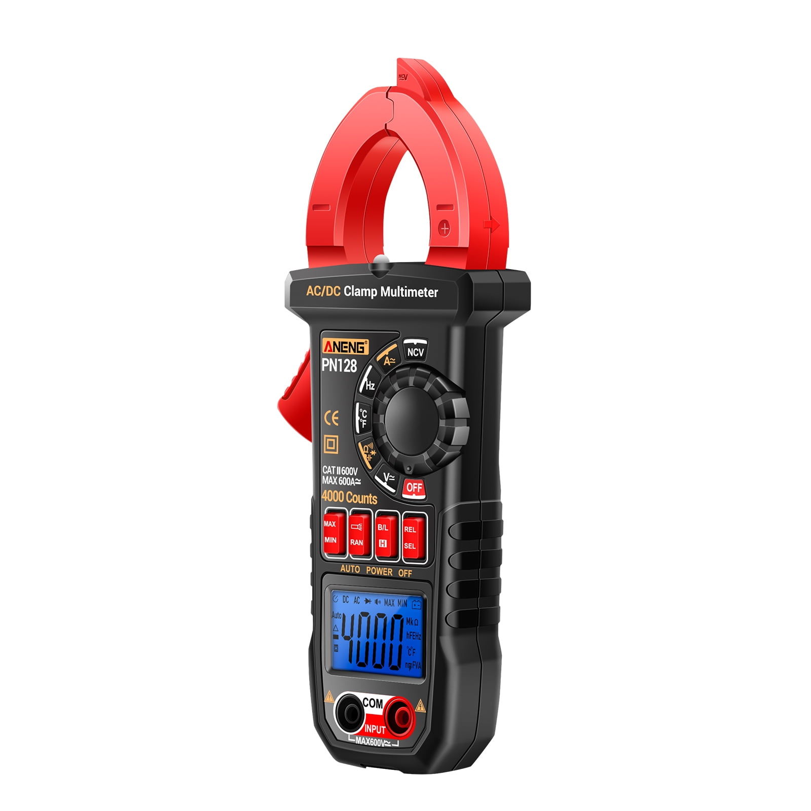 Clamp Meter,Clamp Tool Resistance Voltmeter Tester Rms Clamp Meter ...