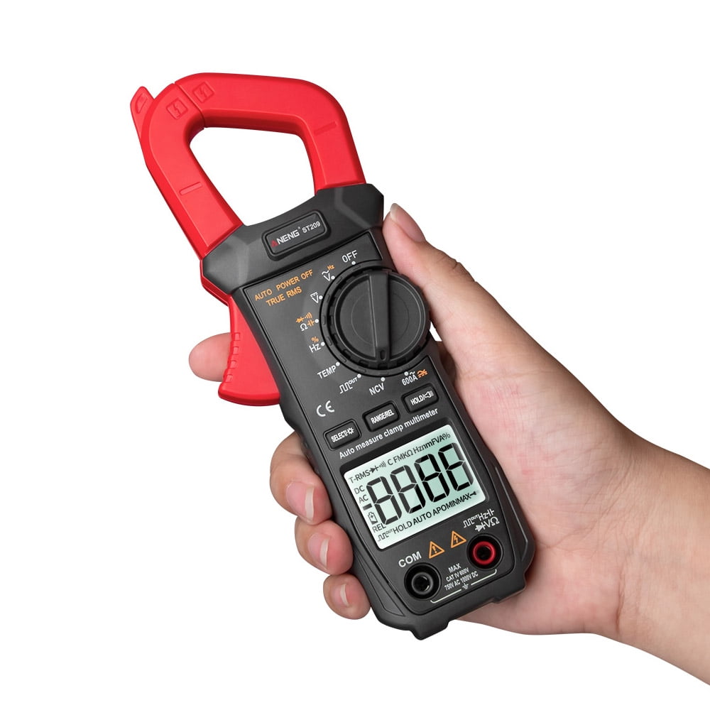 Clamp Meter,Meter 6000 Rms Meters Voltmeter Auto St209 Clamp Meter ...