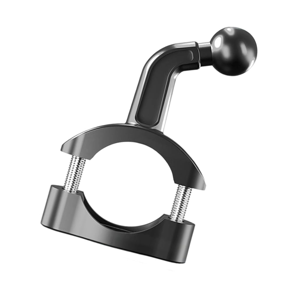 Clamp Mount Base 17mm Ball Head Motorcycle Scooter Handlebar Phone ...