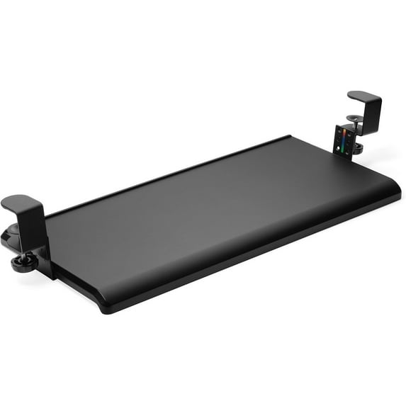 Clamp-On Keyboard Tray, Under Desk Keyboard Drawer with Cable ...