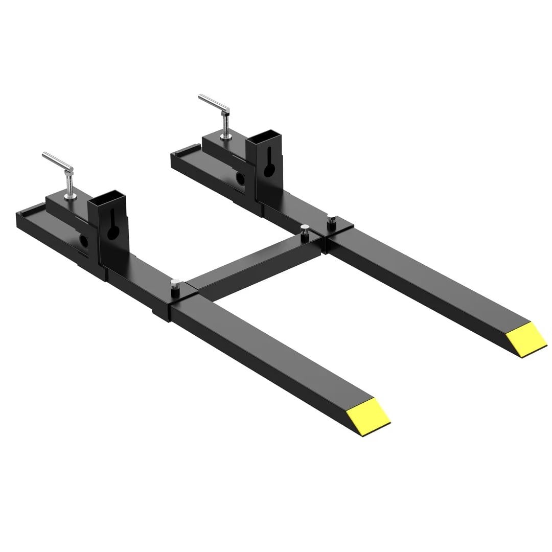 Mochalight Clamp-On Pallet Forks 60in 4000 LB Capacity Heavy Duty with ...