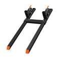 Clamp on Pallet Forks, 2000/4000lbs Capacity Tractor Bucket Forks ...