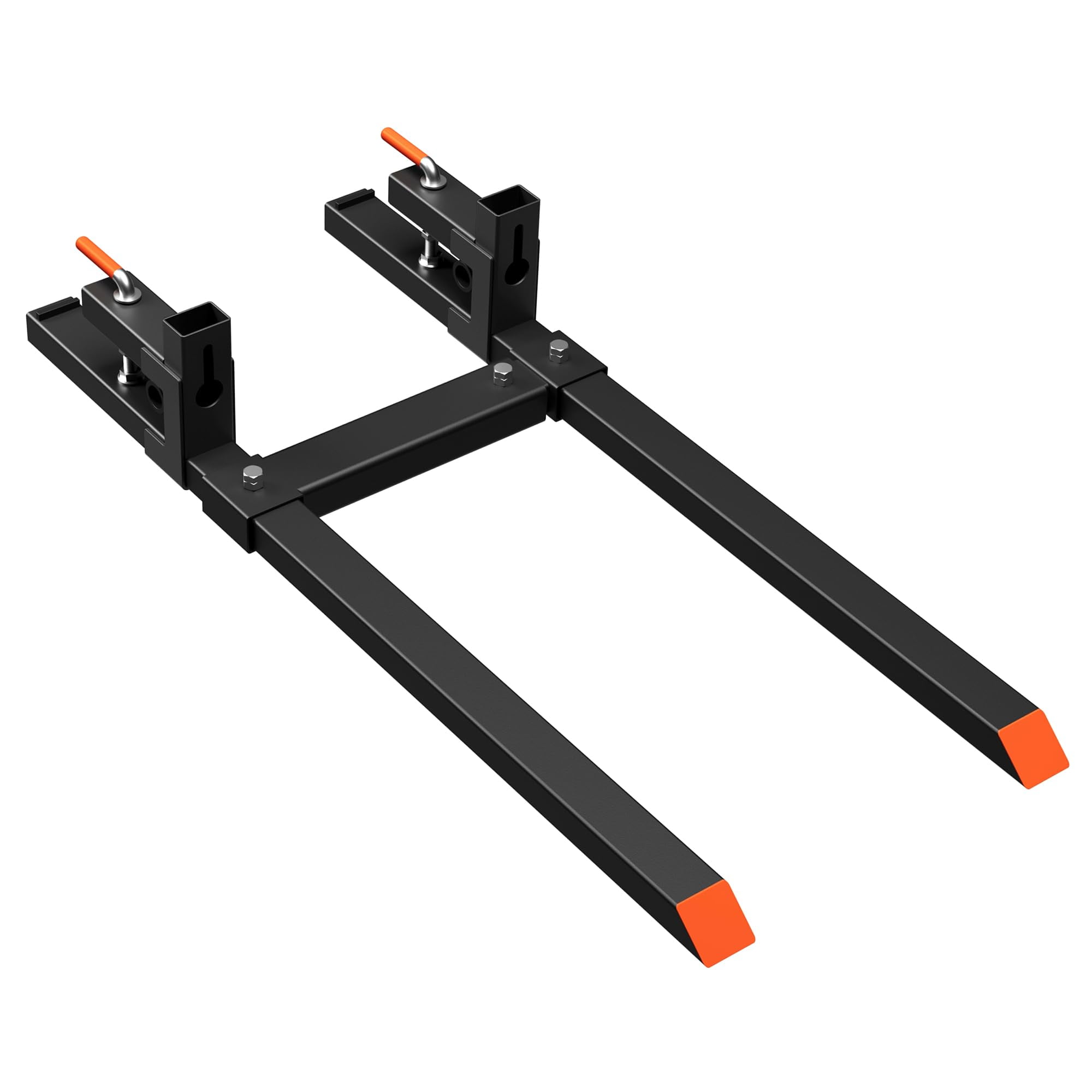 Clamp on Pallet Forks, Heavy Duty Tractor Forks with Adjustable ...