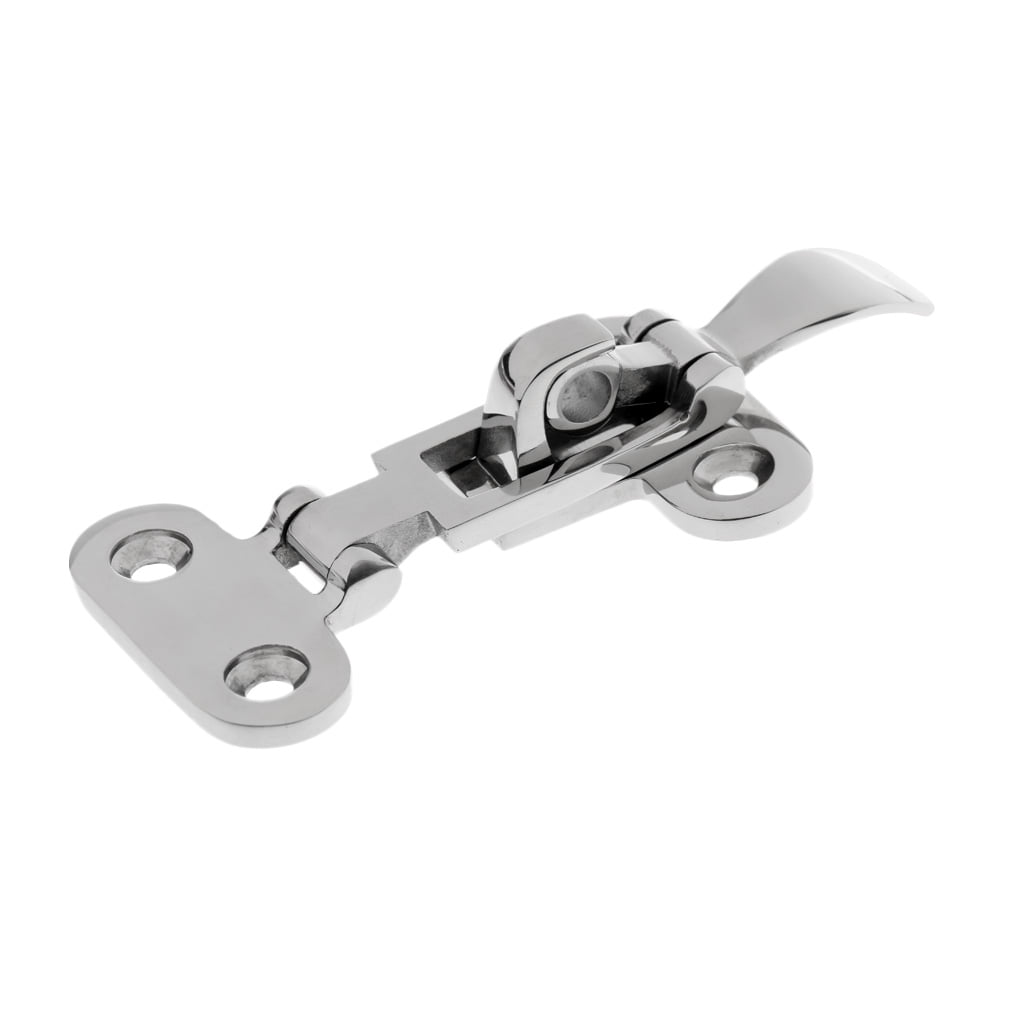 Clamp Rattle Latch, Heavy Duty 316+ Stainless Steel Marine Gate Latches ...