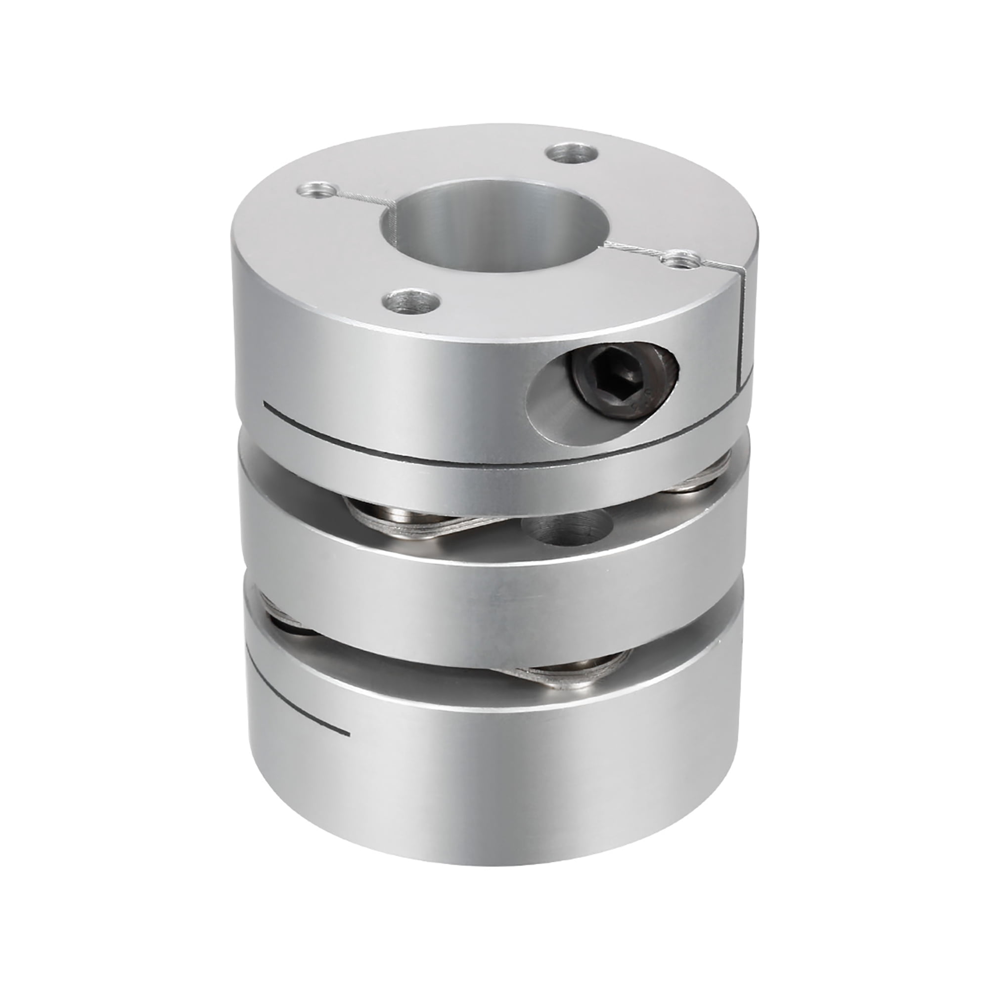 Clamp Tight Motor Shaft 2 Diaphragm Coupling Coupler 16mmx19mm ...