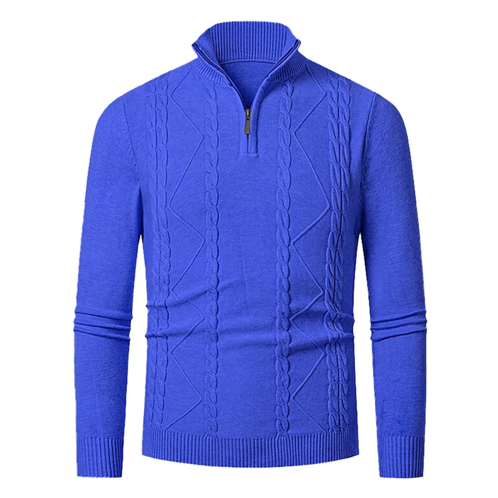 Clamp Two Pieces Velvet Knit Sweater for Mens，Men Bussiness Lapel Shirts with Tie Warm Comfort ...