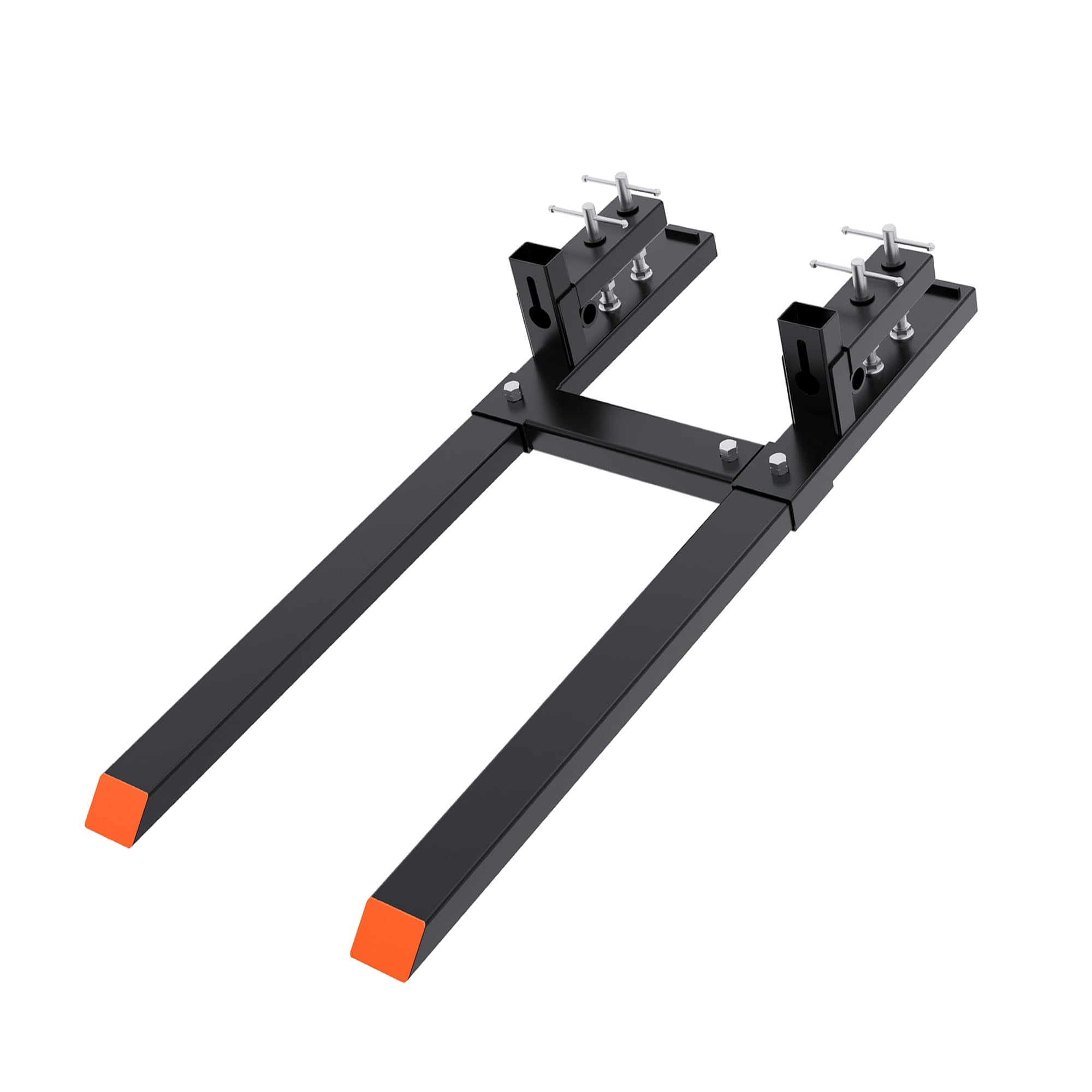 Clamp on Pallet Forks 77” 6000lbs, Heavy Duty Clamp on Pallet Forks ...