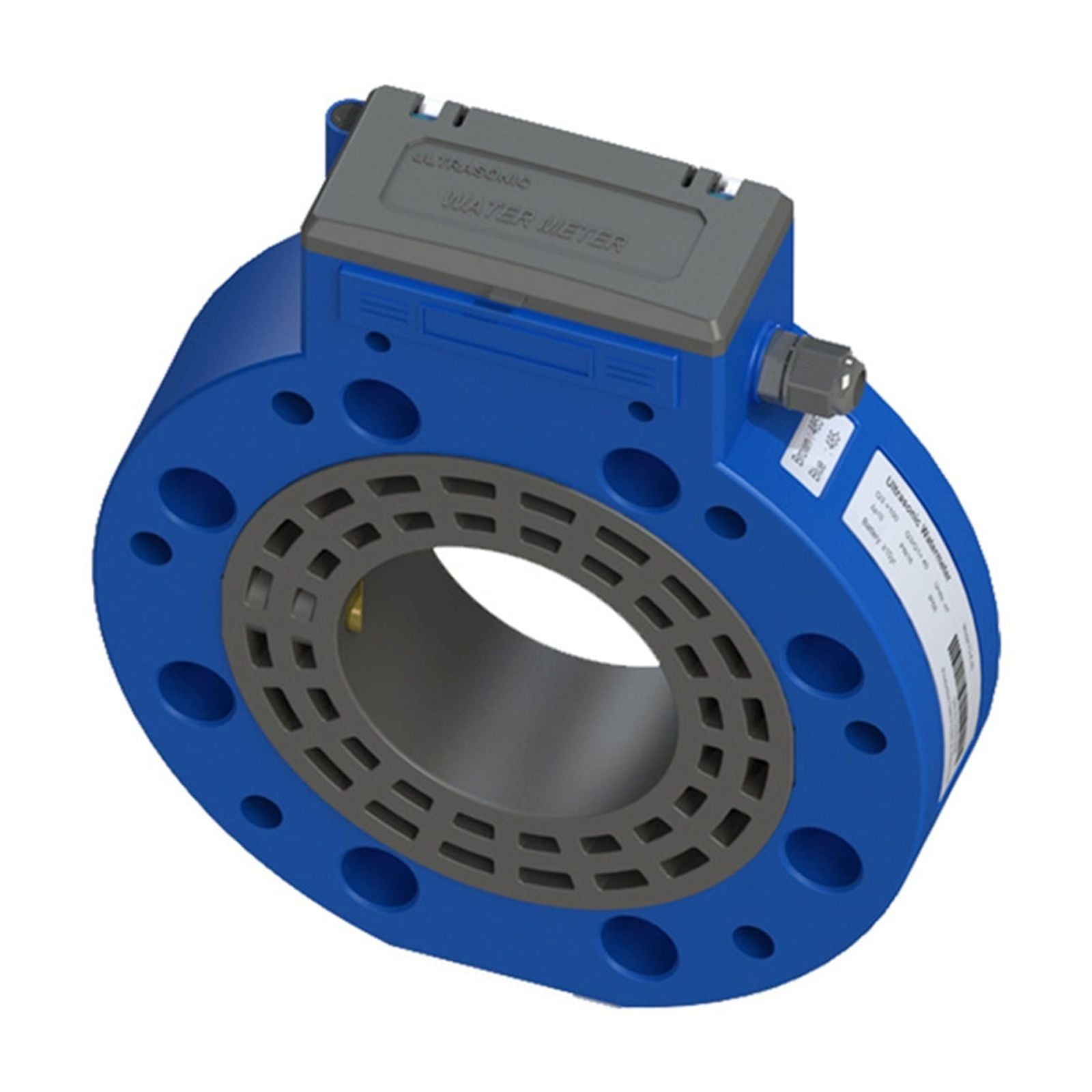 Clamped Ultrasonic Water Meter, Water Flowmeter DN50 DN65 DN80 DN100 ...