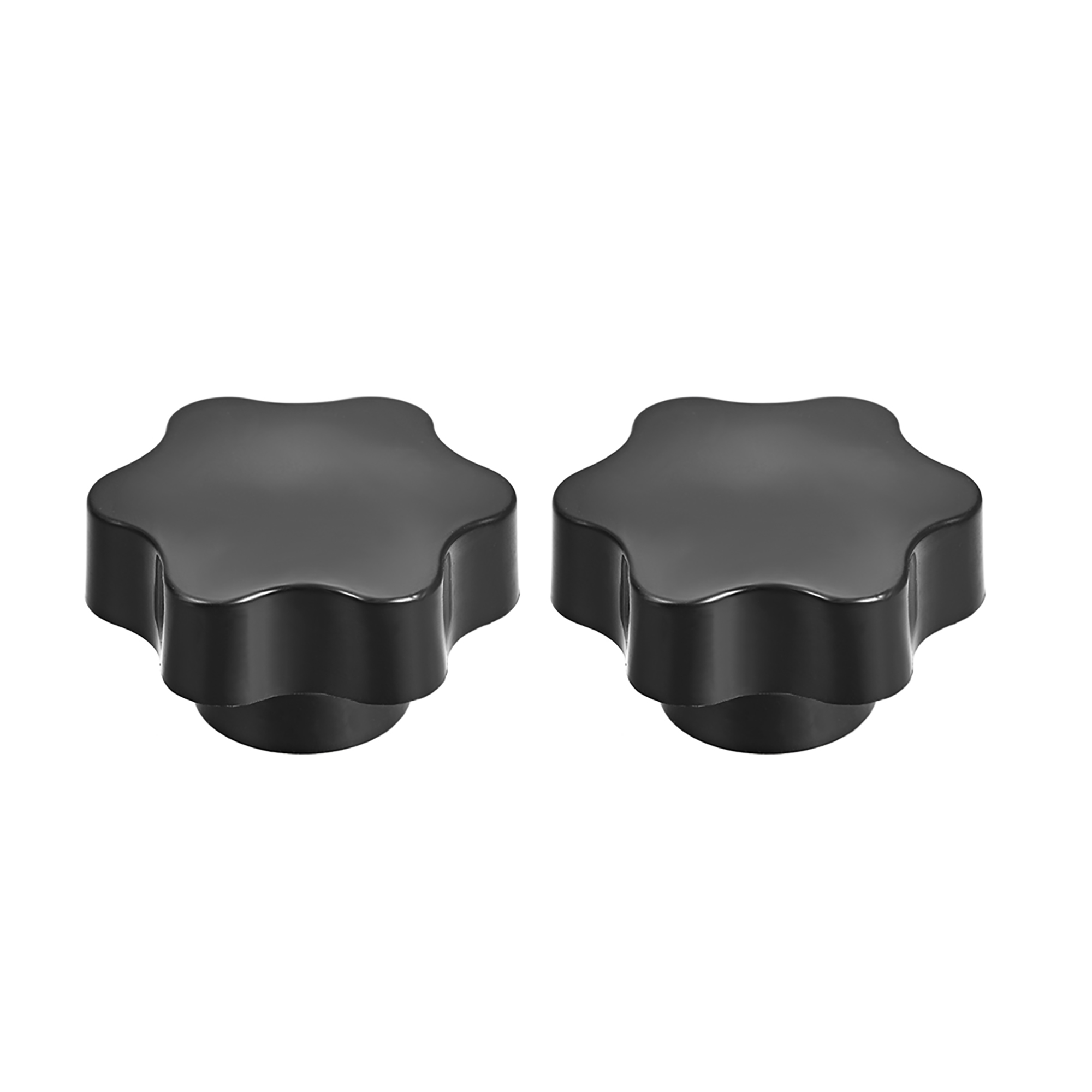 Clamping Handle Screw Knobs Handle M12 Threaded Star-Shape 2 pcs ...