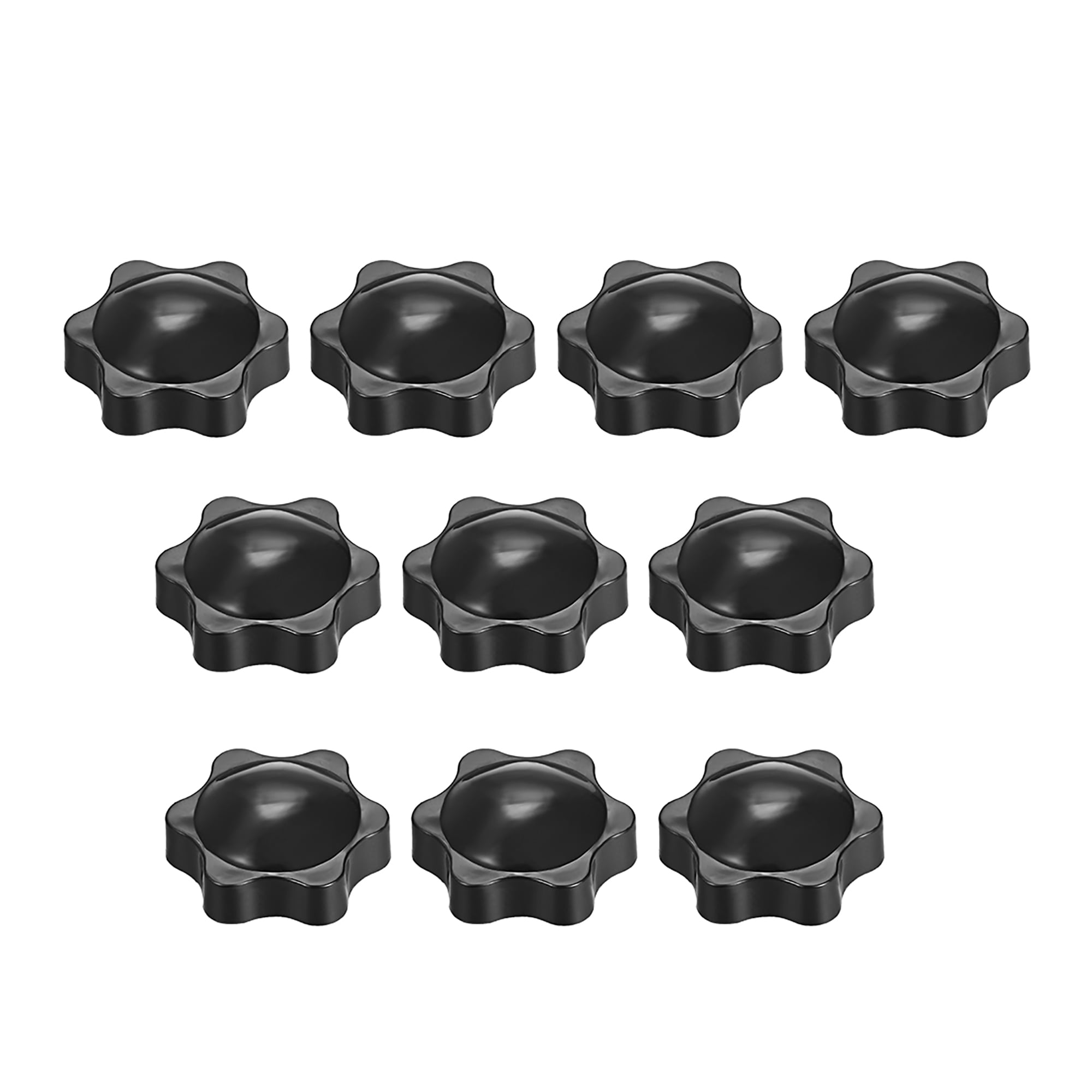 Clamping Handle Screw Knobs Handle M8 Threaded Star-Shape 10 pcs ...