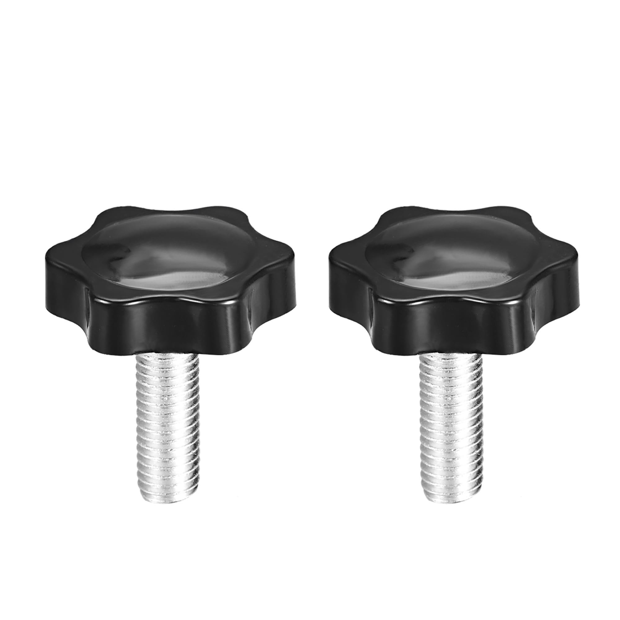 Uxcell 0.39''x0.98'' Clamping Handle Screw Knobs Handle Star Knob Male ...