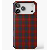 Clan Brodie Tartan, Red and Black Plaid Scottish Family Name Pattern ...