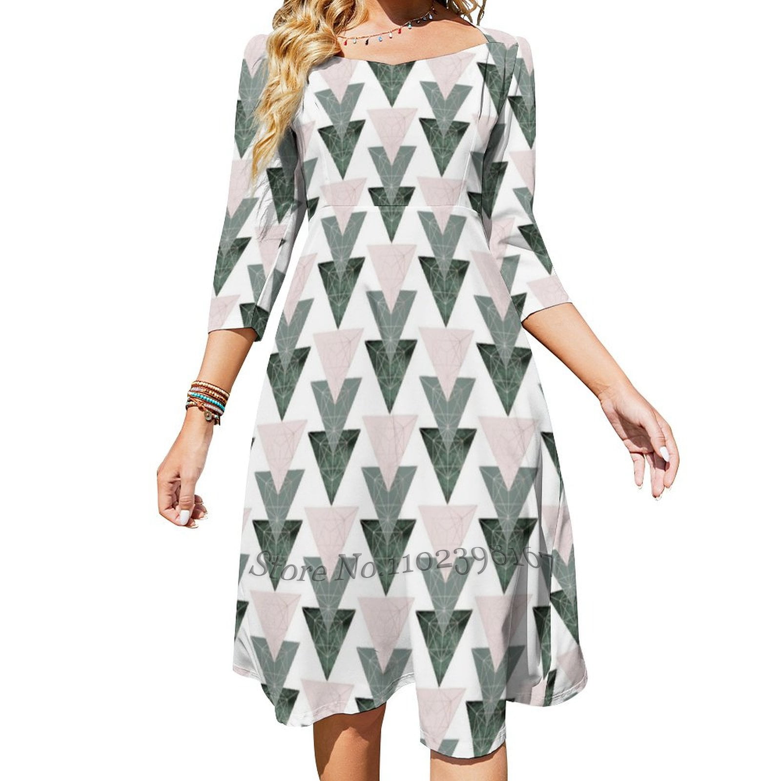 Clan Gordon Dress Tartan Square Neck Dress New Plus Size Elegant Women ...