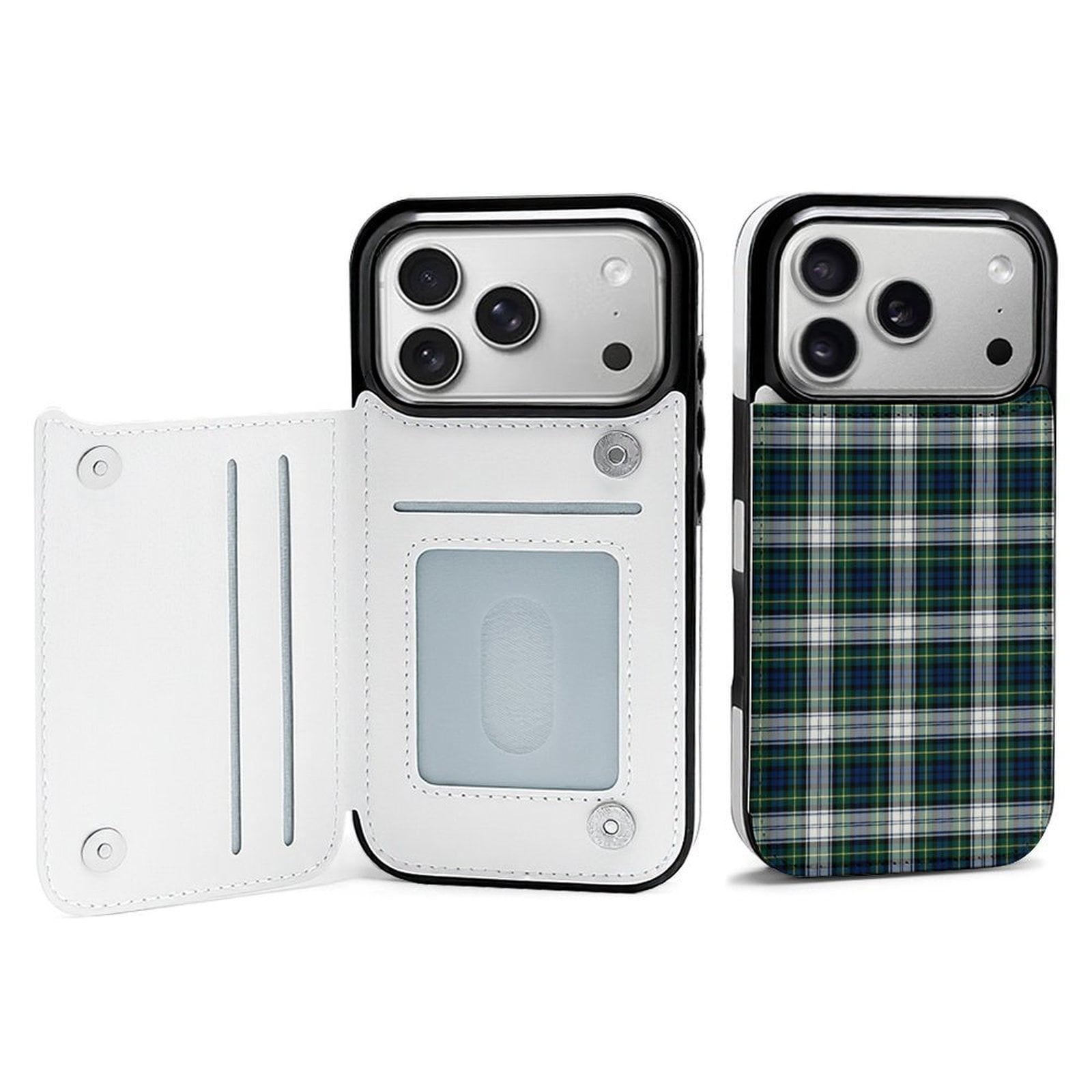 Clan Gordon Leather Wallet Case for iPhone 12 Wallet Case Card Holder ...