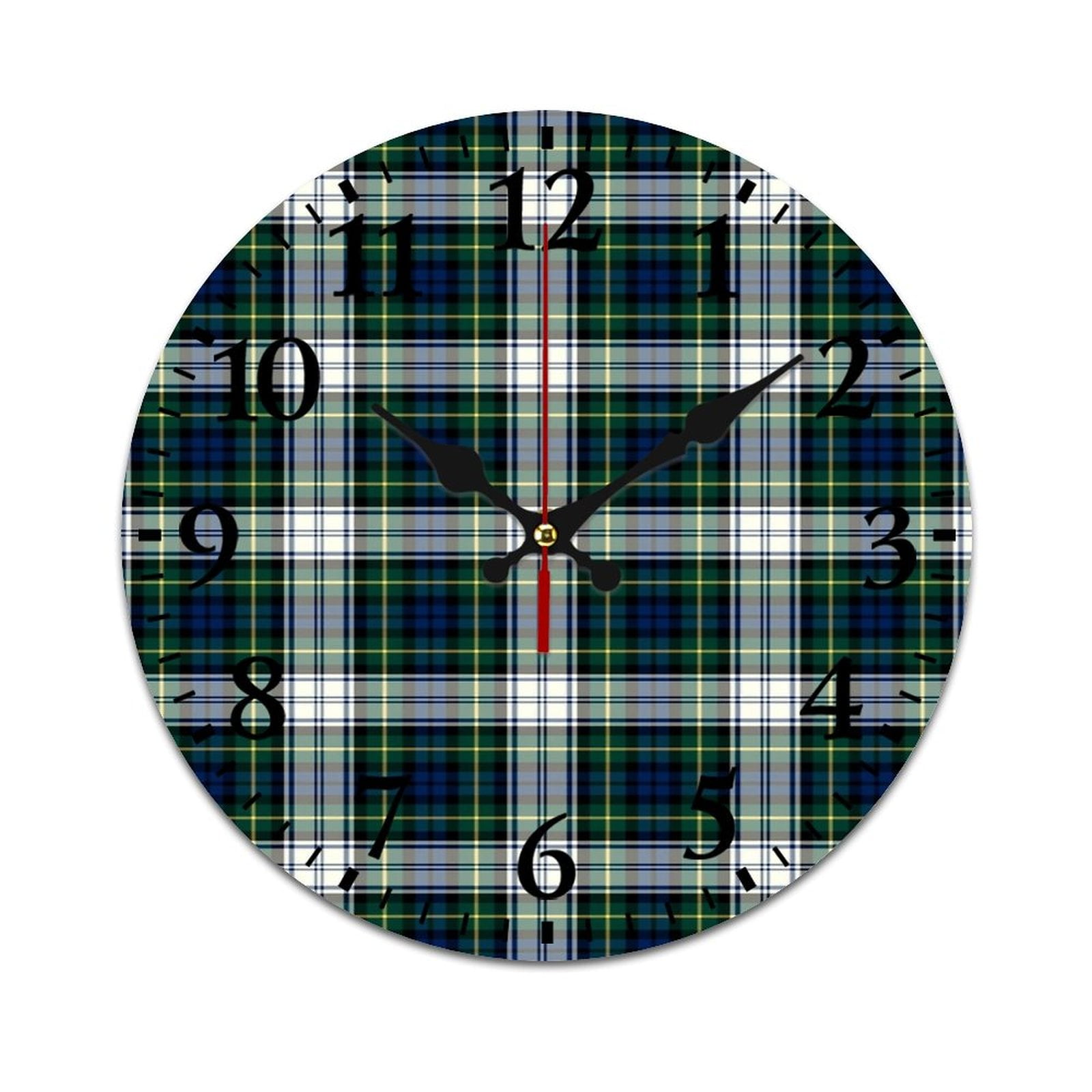 Clan Gordon Wall Clock Modern Design Clocks Wall Hanging Home Office ...