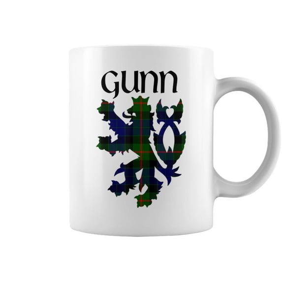 Clan Gunn Tartan Scottish Family Name Scotland Pride Coffee Mugs ...