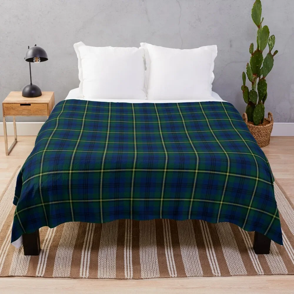 Clan Johnst Tartan Throw Blanket Luxury Brand for sofa Retros Blankets ...