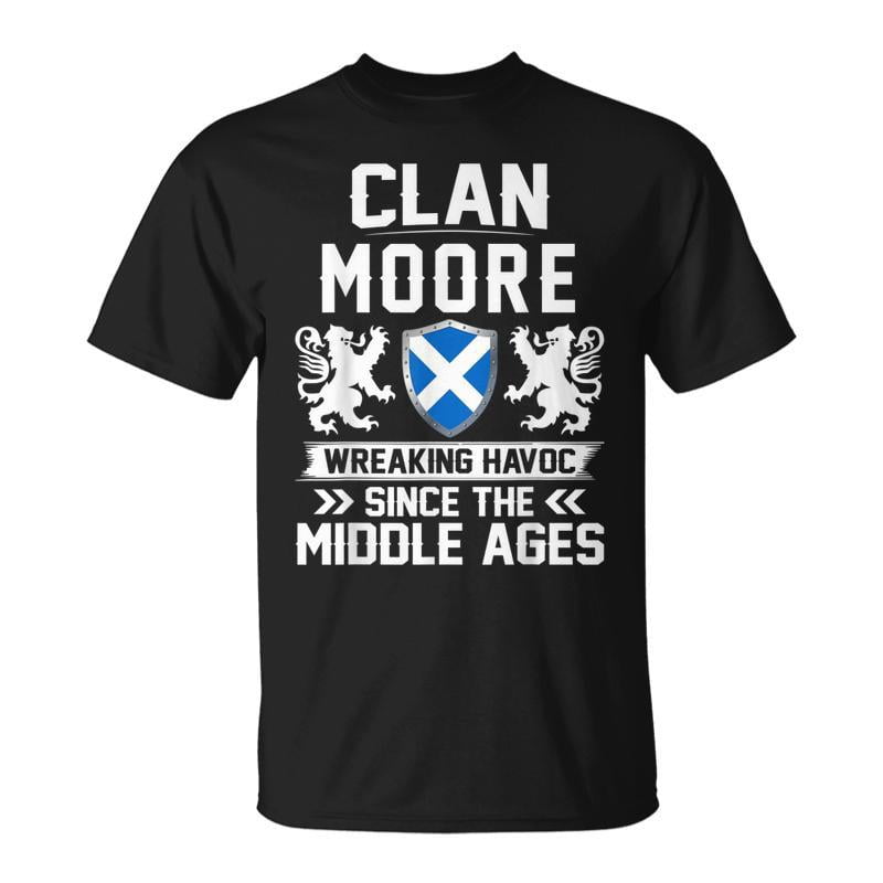 Clan Moore Scottish Family Scotland Mothers Day Fathers V2 Men Women ...